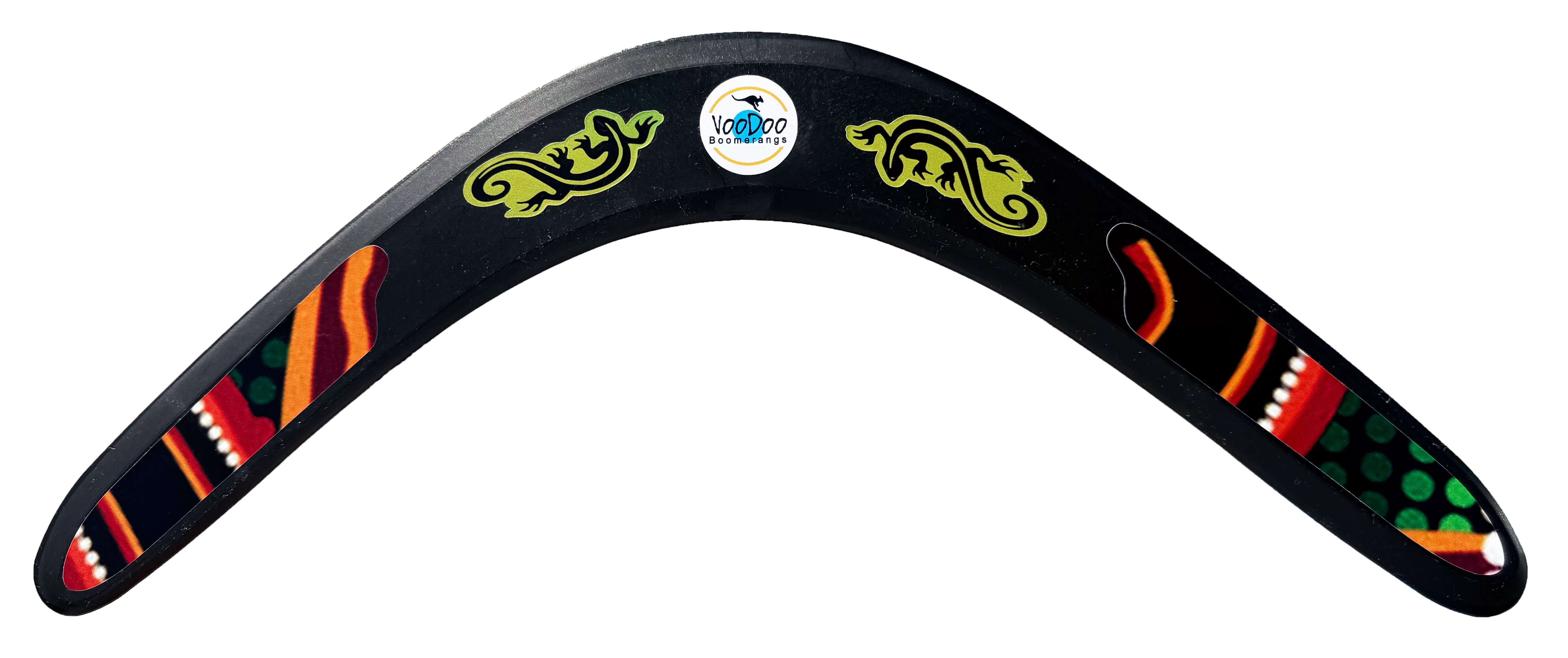 Plastic Aboriginal Boomerang - Voodoo Aboriginal Boomerang