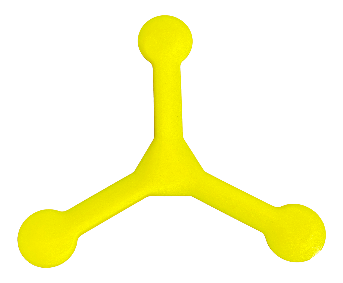 Atomic Boom Boomerang - Available in Red or Yellow - Boomerangs.com