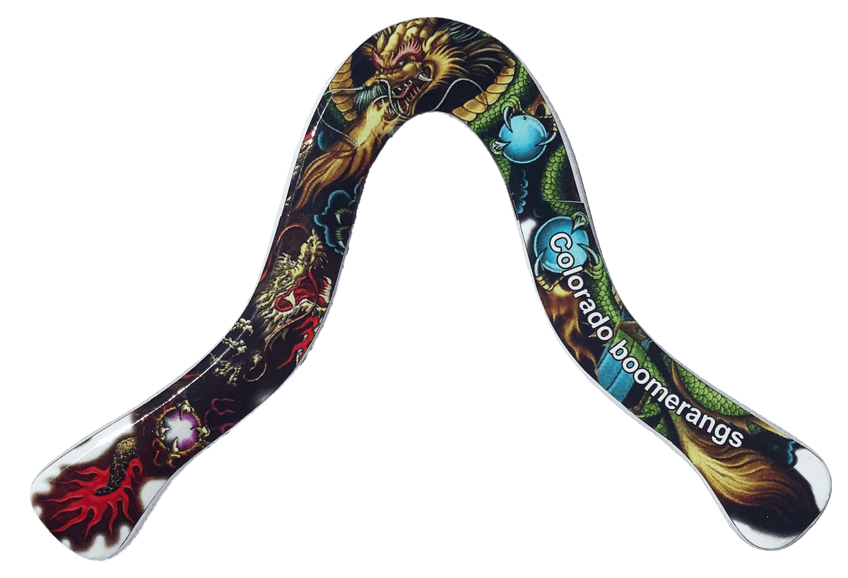 Green Dragon Boomerang! Maybe our coolest looking boomerang for kids ...
