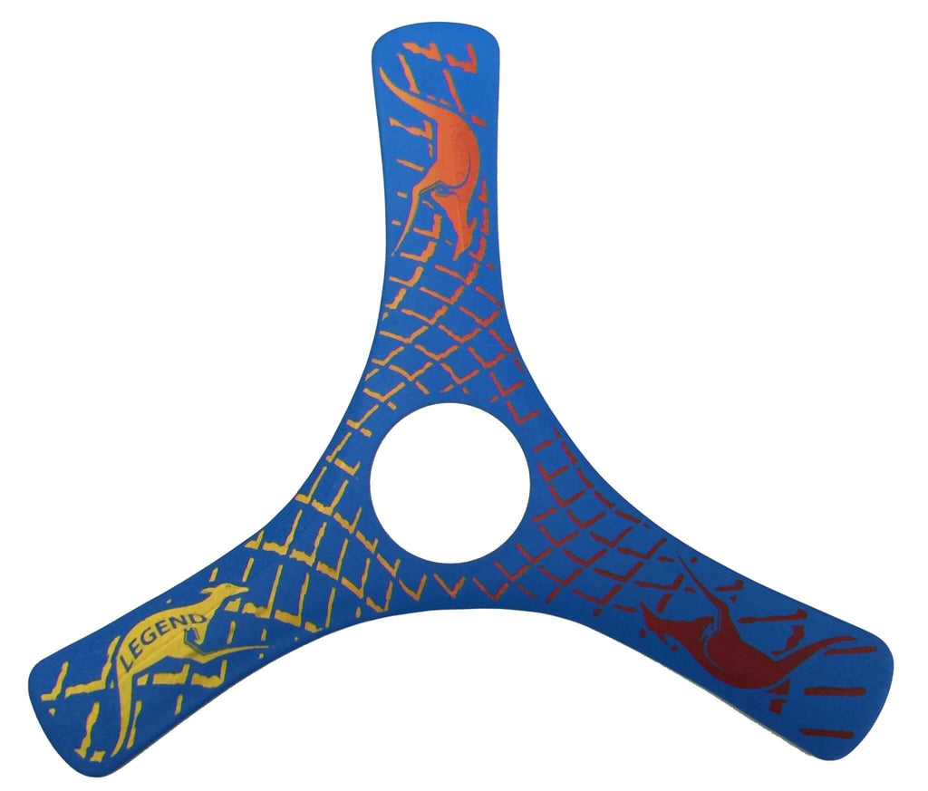 Spin Racer Blue Boomerang - Great beginner boomerangs for kids ...