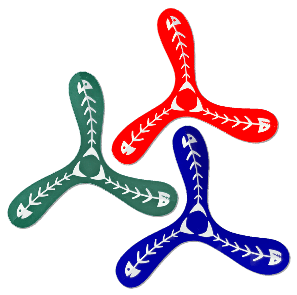 Flick Boomerang - Small thin plastic boomerangs. They work great ...