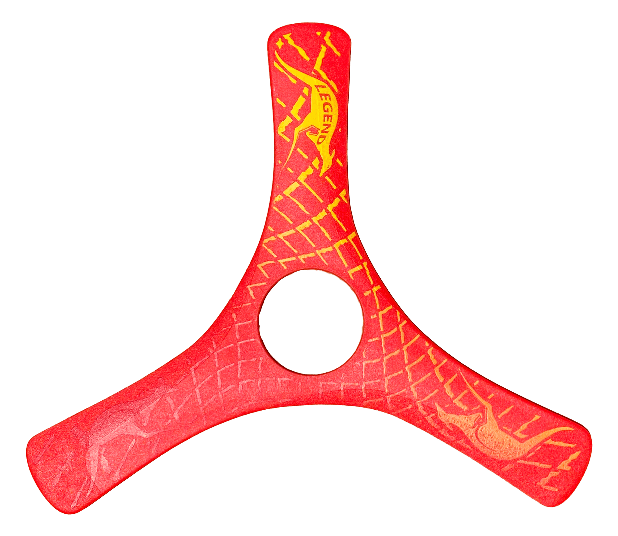 Spin Racer Red Boomerang - Great beginner boomerangs - Boomerangs.com