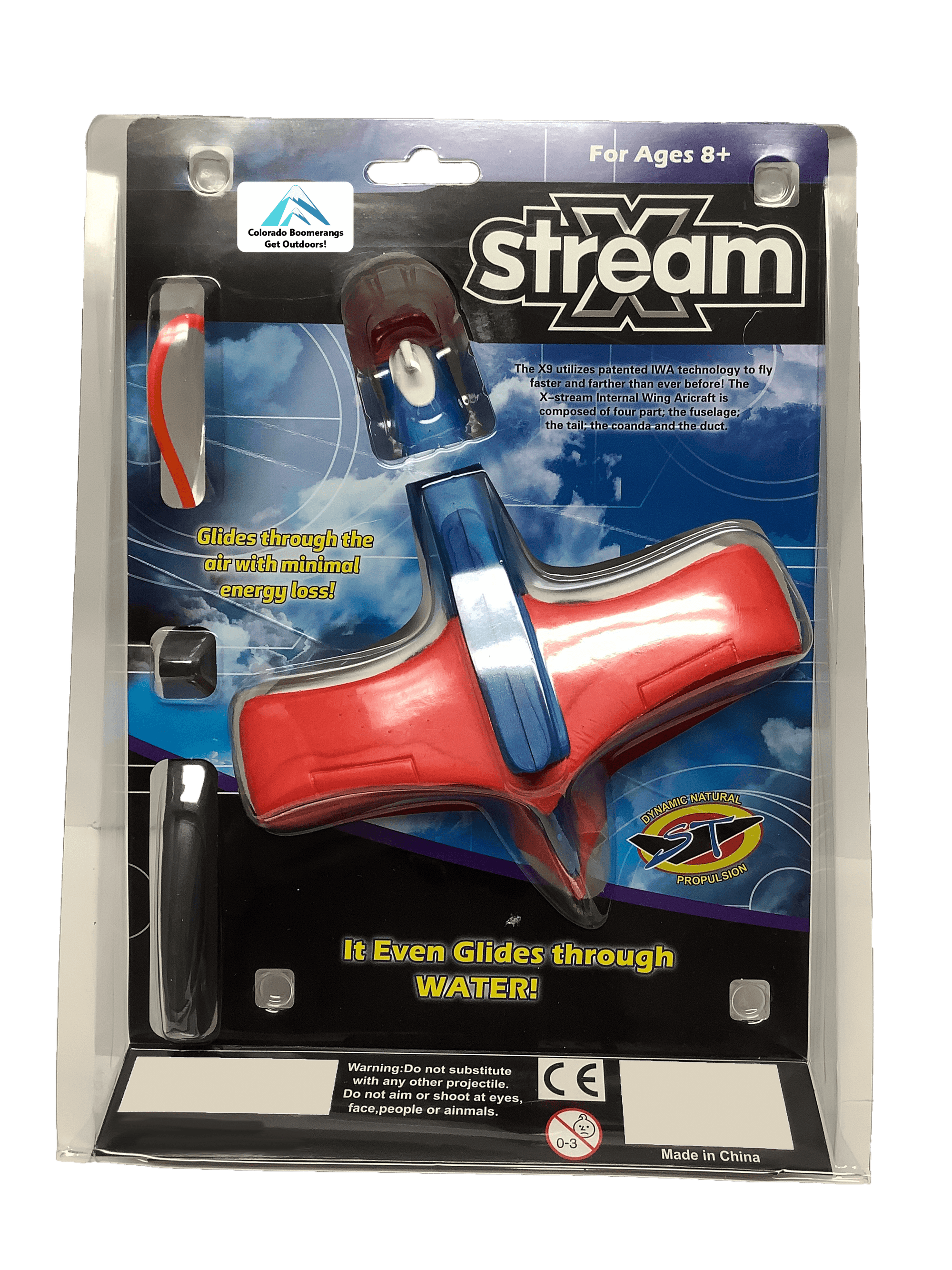 XStream Shuttle Airplane with elastic launcher - Flying toys ...